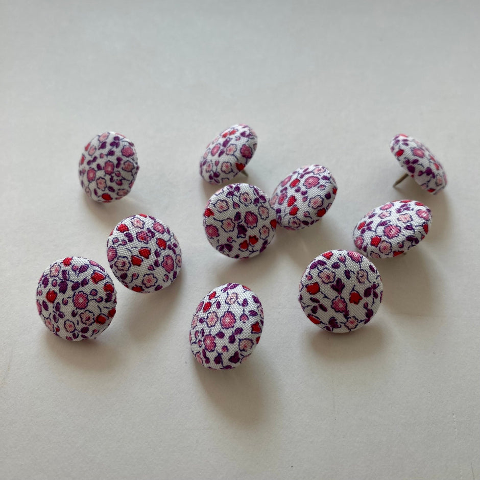 Fabric Drawing Pins – katywebsterhomeware