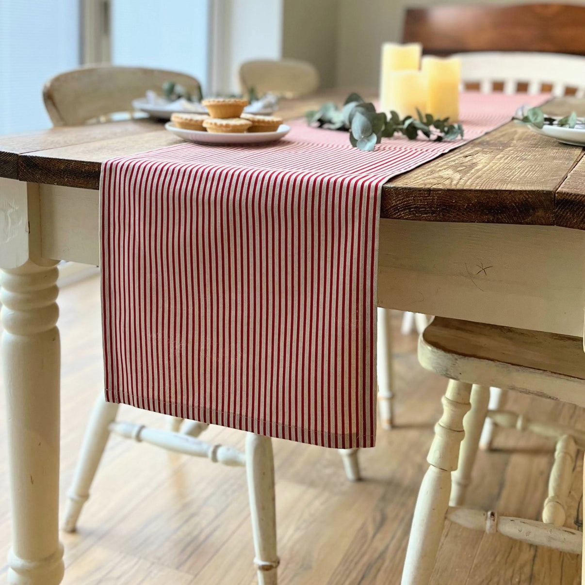 Red Stripe Table Runner – katywebsterhomeware